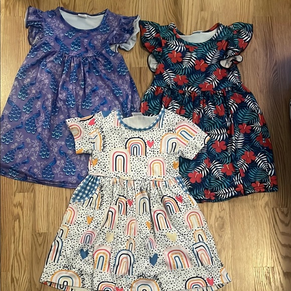 Dresses | Colorful Kids Dress Set | Poshmark